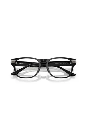 FERRARI 52mm Rectangle Eyeglasses