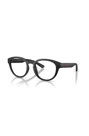Polo Ralph Lauren 52mm Phantos Optical Glasses - Black