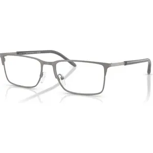 Armani Exchange Silver Tone Eyewear For Men