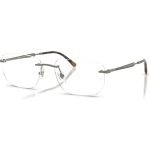 Ray-ban Irregular Rimless Eyeglasses - Grey