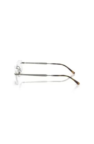 Ray-ban Irregular Rimless Eyeglasses - Grey