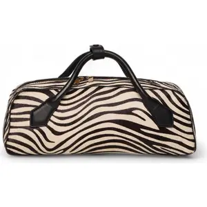 Walter Baker Delilah Satchel Zebra Calf Hair