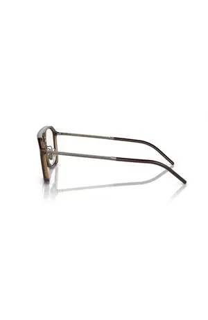 Dolce & Gabbana 55mm Pilot Eyeglasses