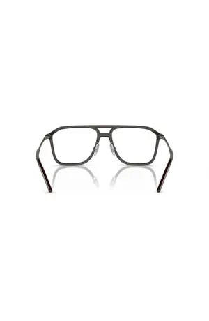 Dolce & Gabbana 55mm Pilot Eyeglasses