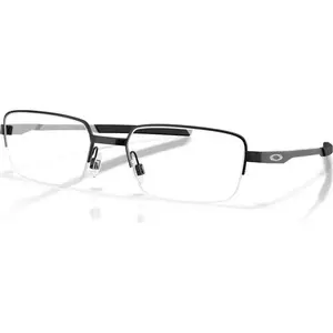 Oakley 55mm Rectangle Optical Glasses - Black