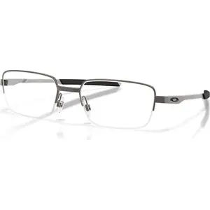 Oakley 55mm Rectangle Optical Glasses - Grey