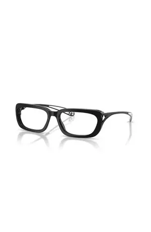 DIESEL® 54mm Rectangle Optical Glasses - Black