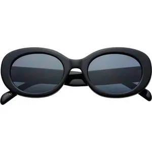 FREYRS EYEWEAR Aria Oval Sunglasses - Black