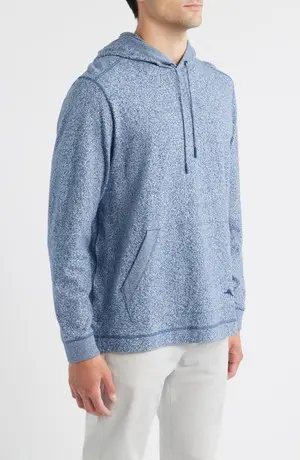 Tommy Bahama Heathered Cotton Pullover Hoodie