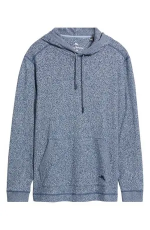 Tommy Bahama Heathered Cotton Pullover Hoodie