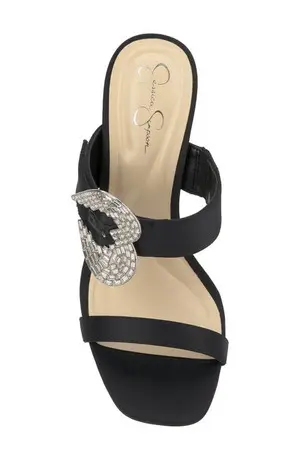 Jessica Simpson Orrieta Stiletto Heel Slide Sandal - Black