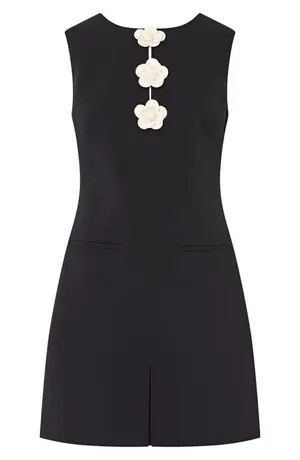 MILLY Camellia Crepe Sheath Dress
