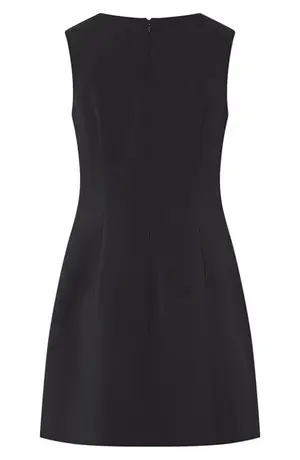 MILLY Camellia Crepe Sheath Dress