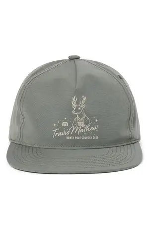 Travis Mathew Frost This Baseball Cap - Dark Olive