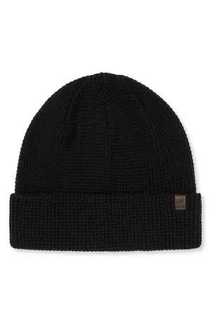 Travis Mathew Cloud Waffle Beanie Black