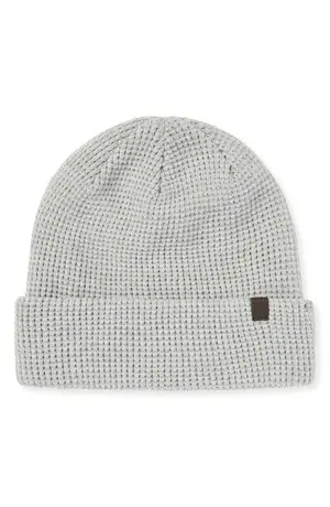 Travis Mathew Cloud Waffle Beanie - Heather Grey