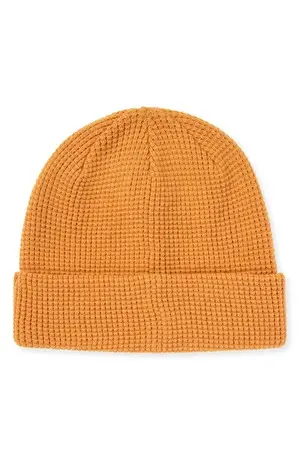 Travis Mathew Cloud Waffle Beanie - Spruce Yellow