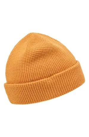 Travis Mathew Cloud Waffle Beanie - Spruce Yellow