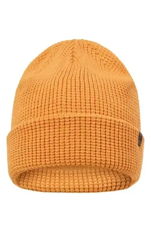 Travis Mathew Cloud Waffle Beanie - Spruce Yellow