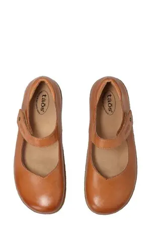 TAOS Leather Mary Jane - Caramel