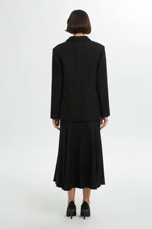 GIZIA Double-breasted Tailored Outerwear Jacket