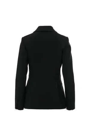 GIZIA Snap Detail Shoulder Pad Jacket