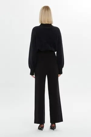 GIZIA Shirt Collar Button-down Blouse