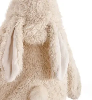 TULLEEN Bunny-eared Faux Fur Jacket