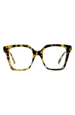 Loewe 52mm Geometric Optical Glasses Havana/other