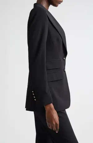 Dolce & Gabbana Turlington Stretch Gabardine Blazer - Nero