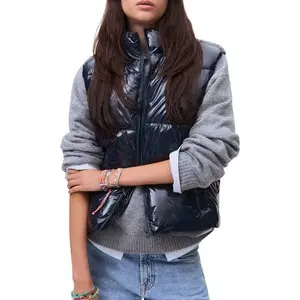 Mango Quilted Puffer Vest