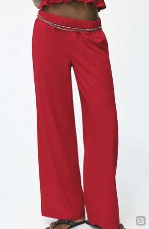 Mango Straight-leg Pull-on Pants