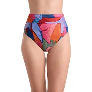 MIMI FLAMINGO High Waist Bikini Bottoms - Eden