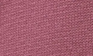 Mango Wide V-neck Cotton Sweater - Cherry