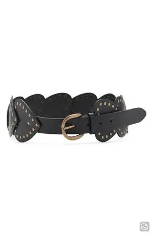 Mango Studded Heart Belt
