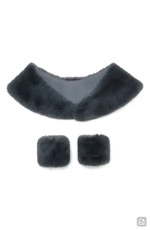 Mango Faux Fur Stole
