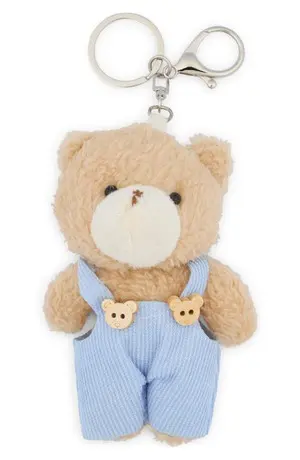 Bp. Plush Bear Bag Charm - Beige Multi
