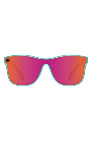 BLENDERS EYEWEAR Polarized Square Sunglasses - Dance Electric