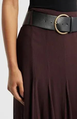 Mango Belted Skirt