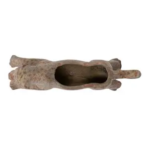 STORIED HOME Vintage Carousel Leopard Planter