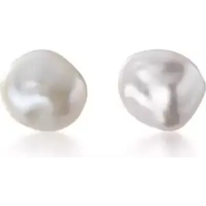 SPERO LONDON Baroque Pearl Stud Earrings
