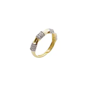 SPERO LONDON Bone Sterling Silver Adjustable Ring - Gold