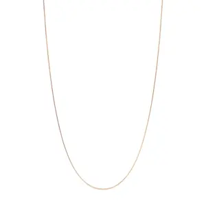 SPERO LONDON Italian Sterling Chain Necklace - Rose Gold