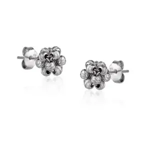 SPERO LONDON Dorissa Beaded Stud Earring Silver