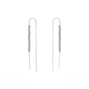 SPERO LONDON Sterling Bead Drop Earrings - Silver