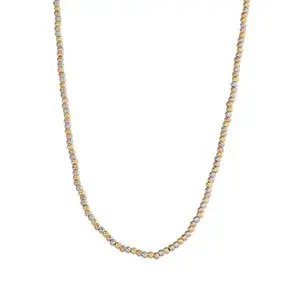 SPERO LONDON Sterling Silver Dorissa Necklace - Rose Gold