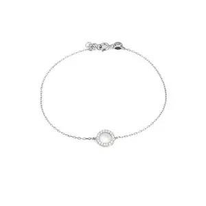 SPERO LONDON Circle Bracelet - Silver