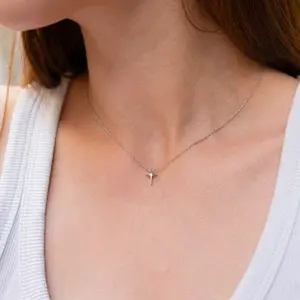SPERO LONDON Single Star Pendant Necklace - Silver
