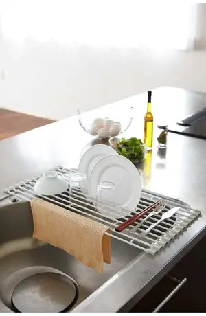 YAMAZAKI Over The Sink Dish Drainer