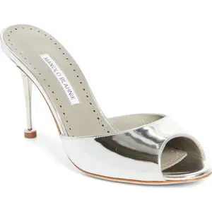 Manolo Blahnik Astucla Sandal - Silver